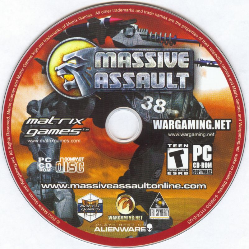 Massive Assault cover or packaging material - MobyGames