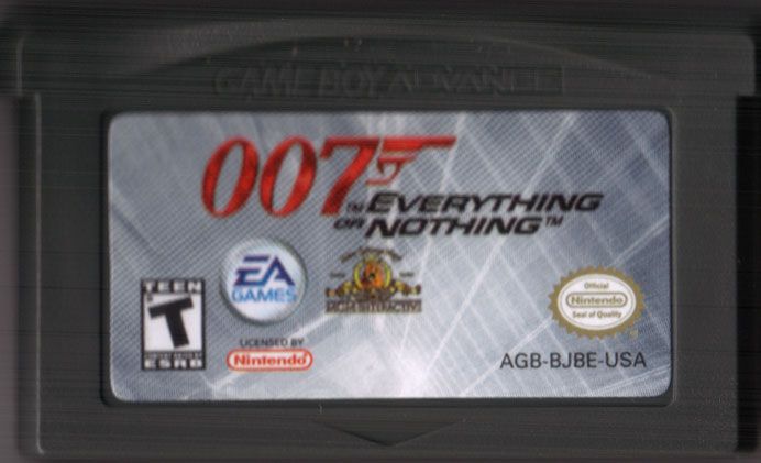 007: Everything or Nothing cover or packaging material - MobyGames