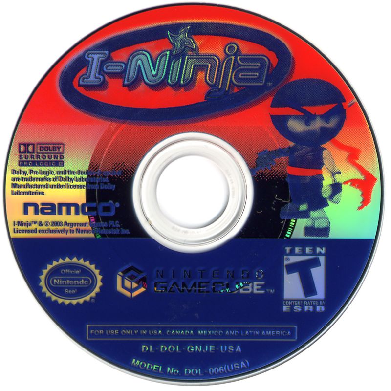 I-Ninja cover or packaging material - MobyGames