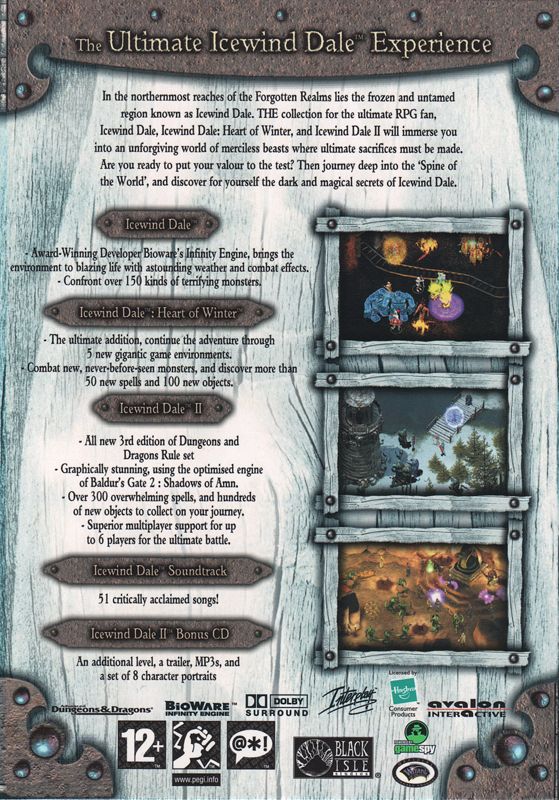 Icewind Dale: The Ultimate Collection cover or packaging material ...