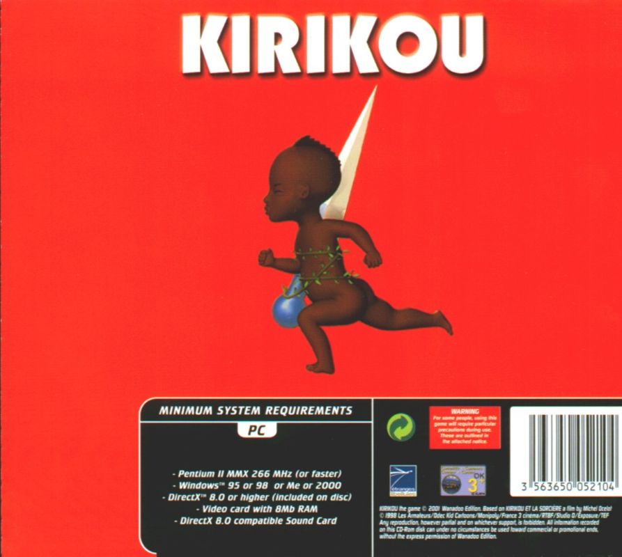 Kirikou cover or packaging material - MobyGames
