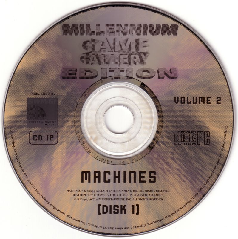 Game Gallery Millennium Edition cover or packaging material - MobyGames
