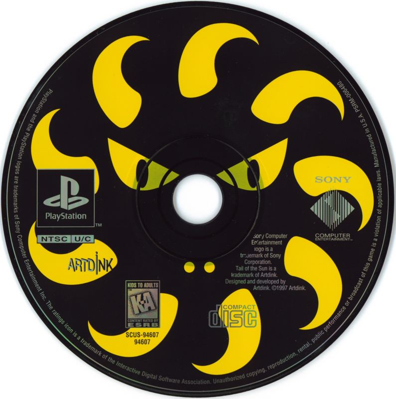 Tail of the Sun cover or packaging material - MobyGames