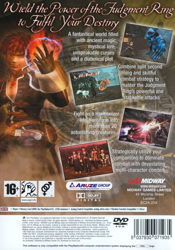 Shadow Hearts: Covenant cover or packaging material - MobyGames