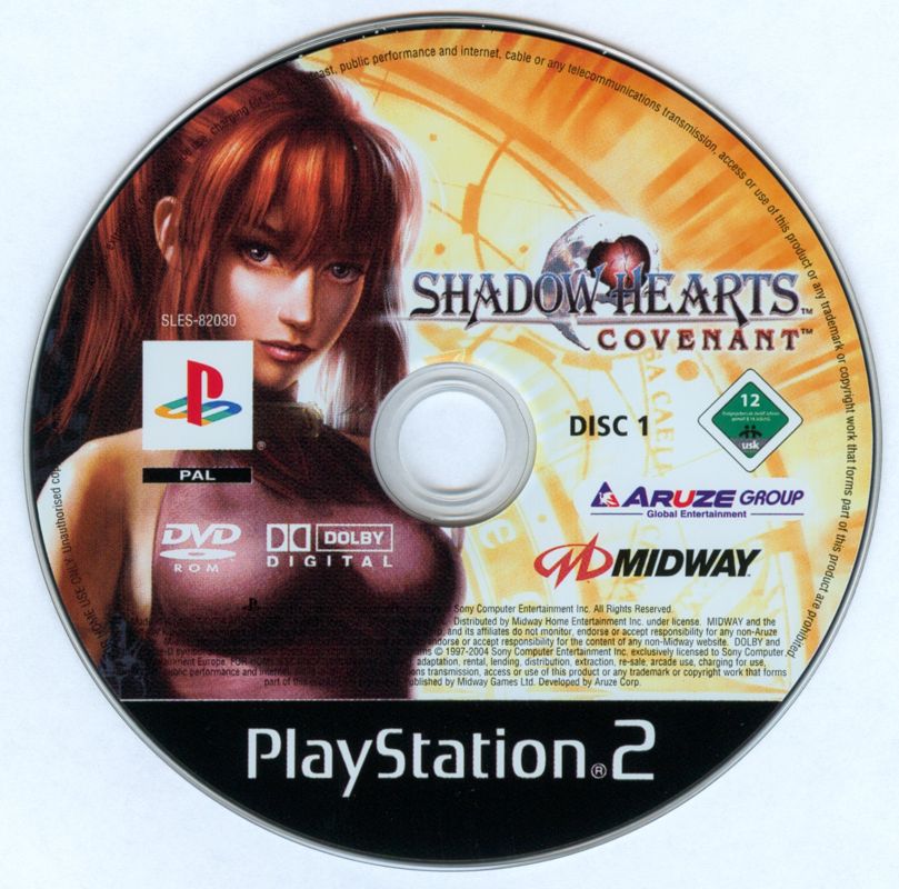 Shadow Hearts: Covenant cover or packaging material - MobyGames