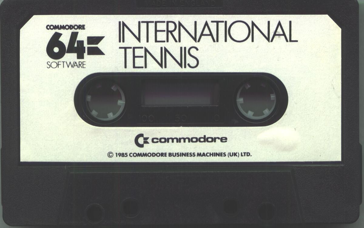 International Tennis cover or packaging material - MobyGames