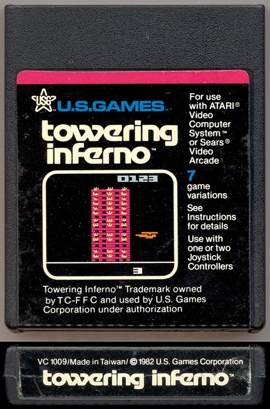 Towering Inferno cover or packaging material - MobyGames