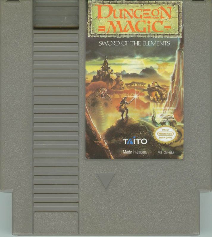 Dungeon Magic: Sword of the Elements cover or packaging material ...
