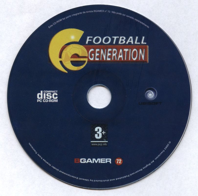 Football Generation cover or packaging material - MobyGames