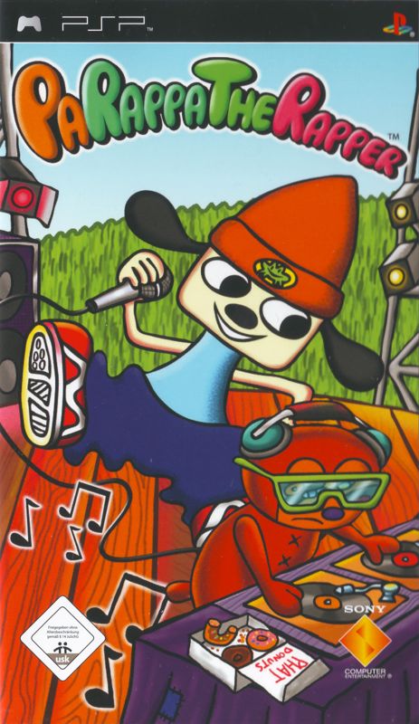 PaRappa the Rapper cover or packaging material - MobyGames