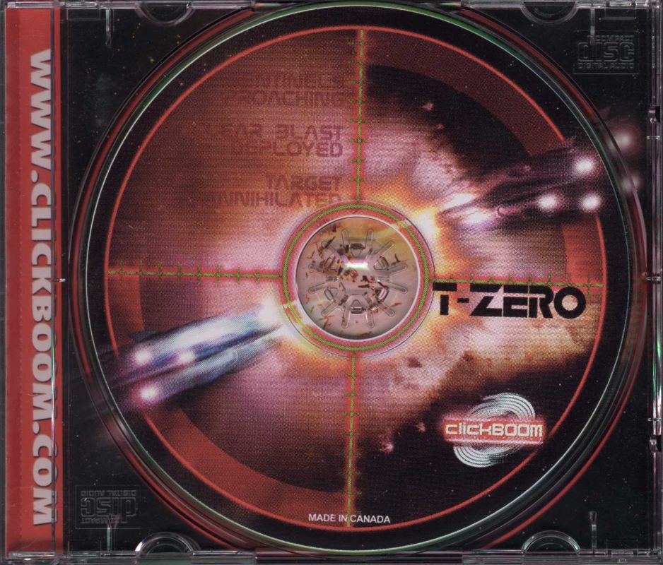 T-Zero cover or packaging material - MobyGames