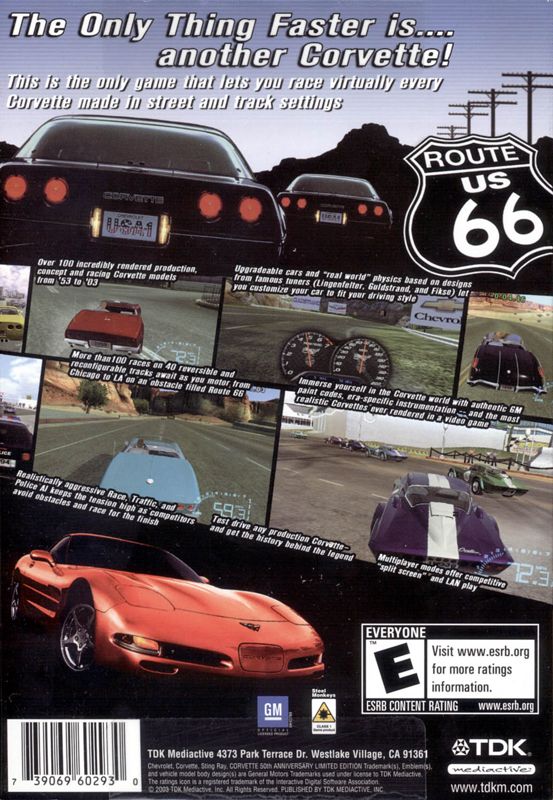 Corvette cover or packaging material - MobyGames