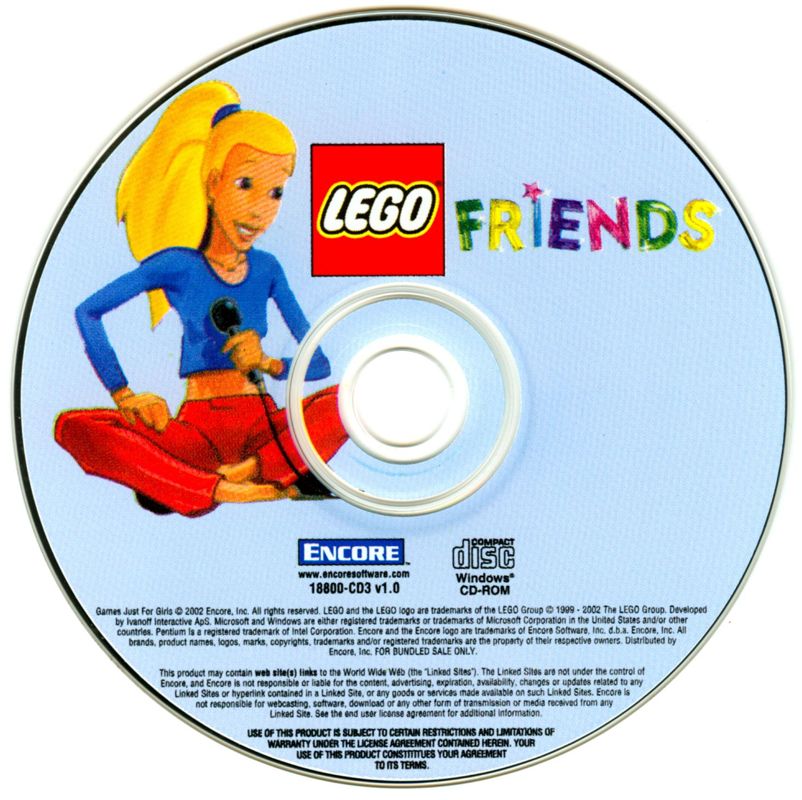 LEGO Friends cover or packaging material - MobyGames