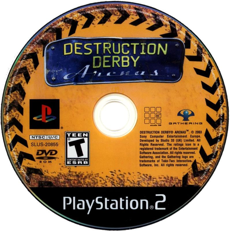 Destruction Derby: Arenas cover or packaging material - MobyGames