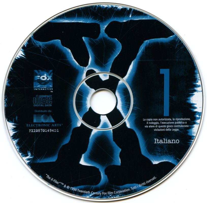 The X-Files Game cover or packaging material - MobyGames