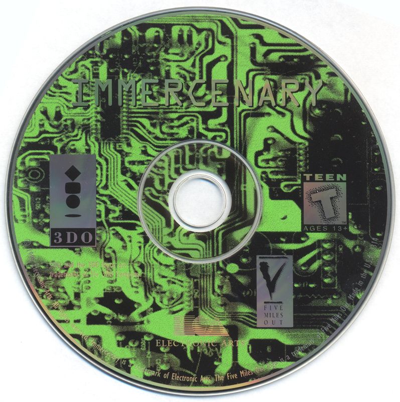 Immercenary cover or packaging material - MobyGames