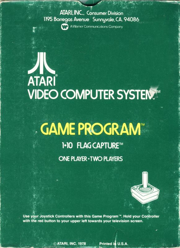 Flag Capture cover or packaging material - MobyGames