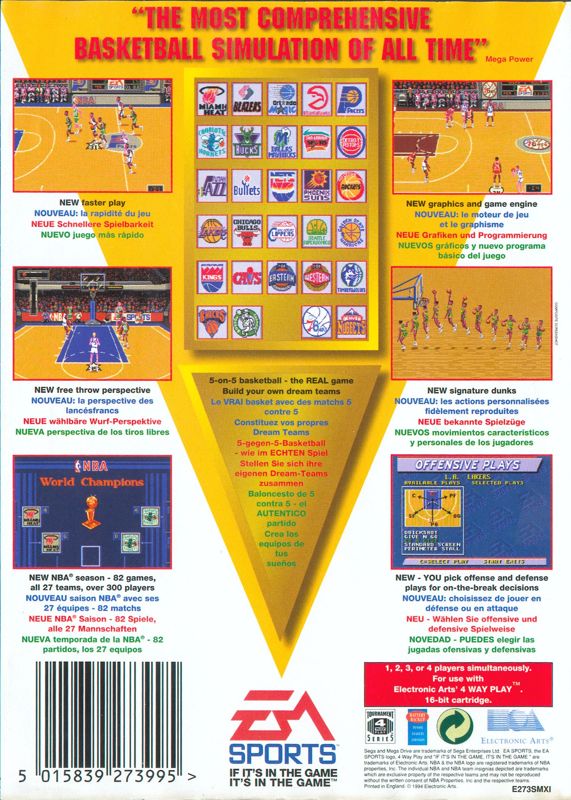 NBA Showdown cover or packaging material - MobyGames