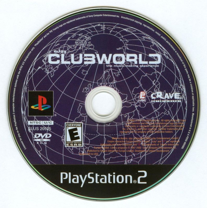 eJay ClubWorld cover or packaging material - MobyGames