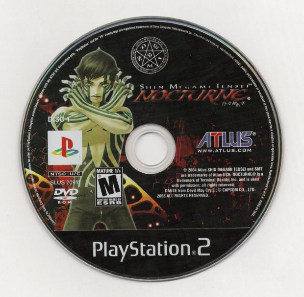 Shin Megami Tensei: Nocturne cover or packaging material - MobyGames