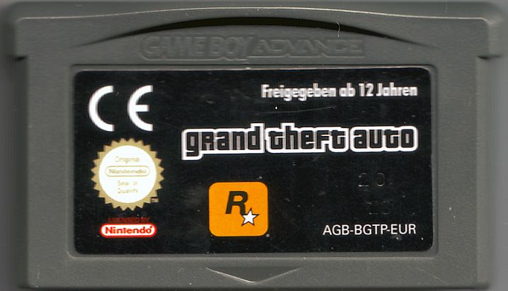 Grand Theft Auto Advance cover or packaging material - MobyGames