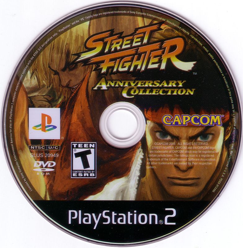 Street Fighter: Anniversary Collection cover or packaging material ...