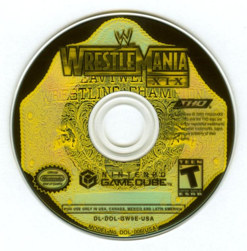 WWE WrestleMania XIX cover or packaging material - MobyGames