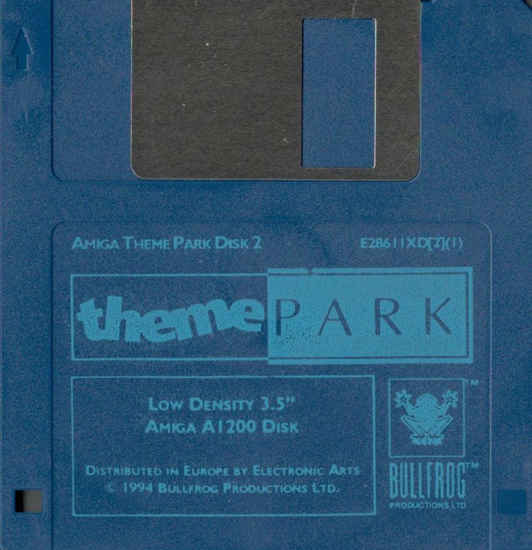 Theme Park cover or packaging material - MobyGames