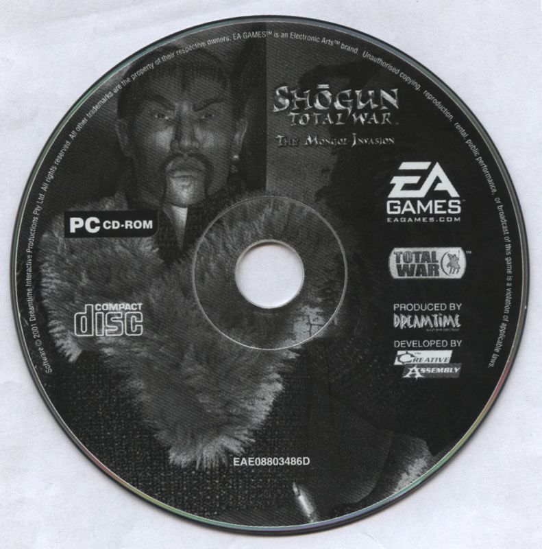 Shogun: Total War - The Mongol Invasion cover or packaging material ...