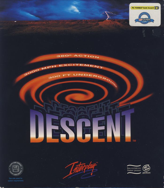 Descent cover or packaging material - MobyGames