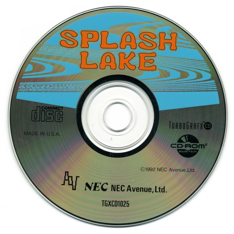 Splash Lake cover or packaging material - MobyGames