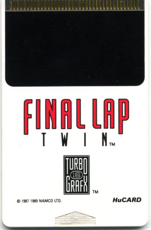 Final Lap Twin cover or packaging material - MobyGames