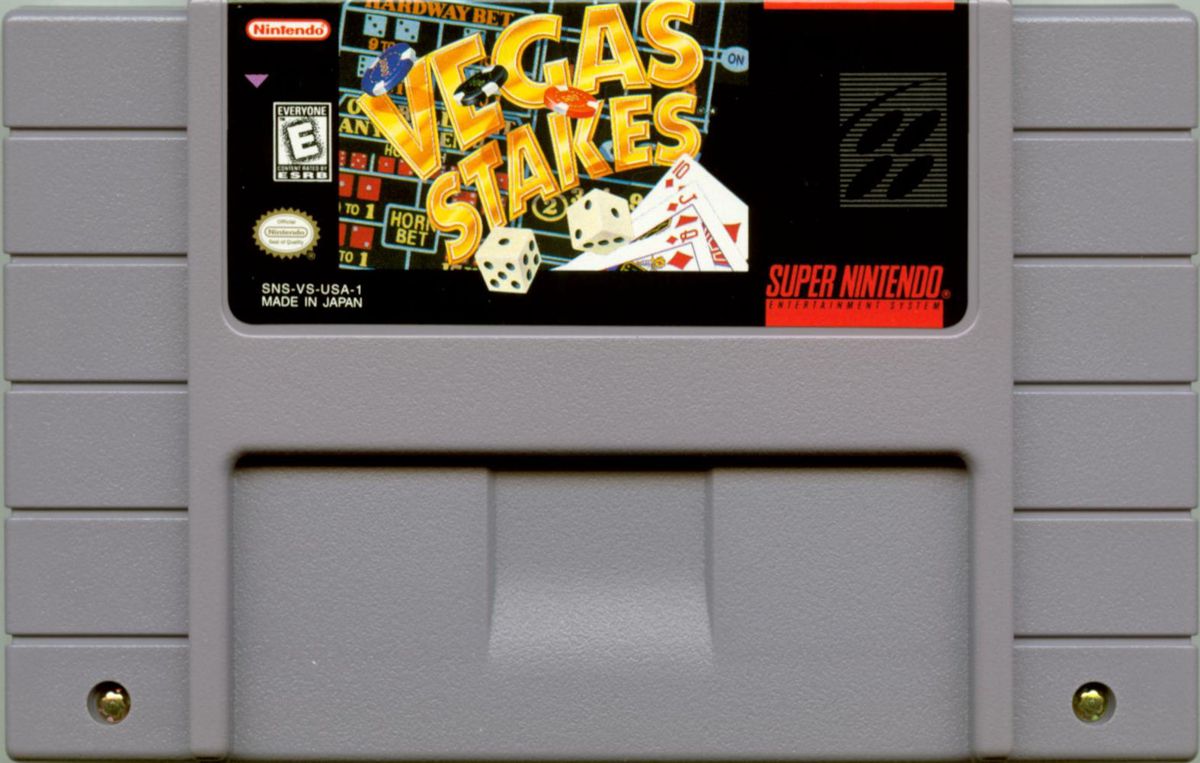 Vegas Stakes cover or packaging material - MobyGames