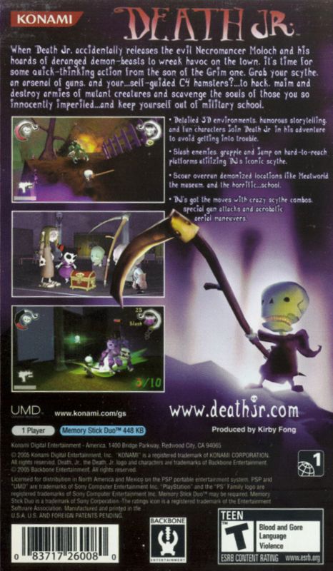 Death Jr. (Limited Edition) cover or packaging material - MobyGames