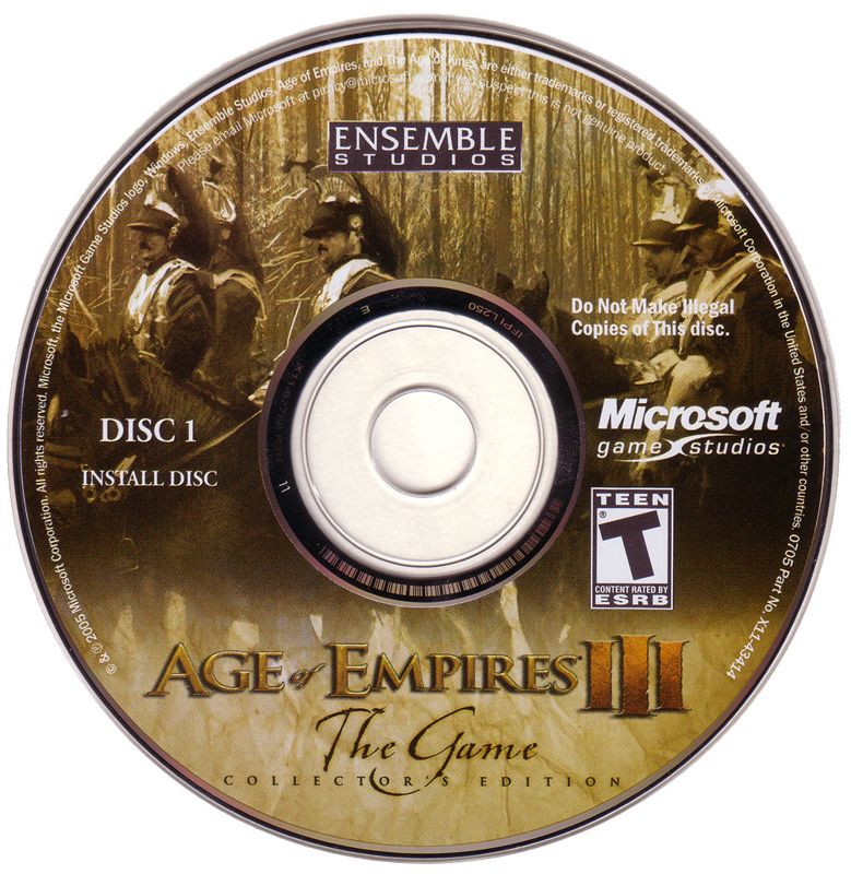 Age of Empires III (Collector's Edition) cover or packaging material ...