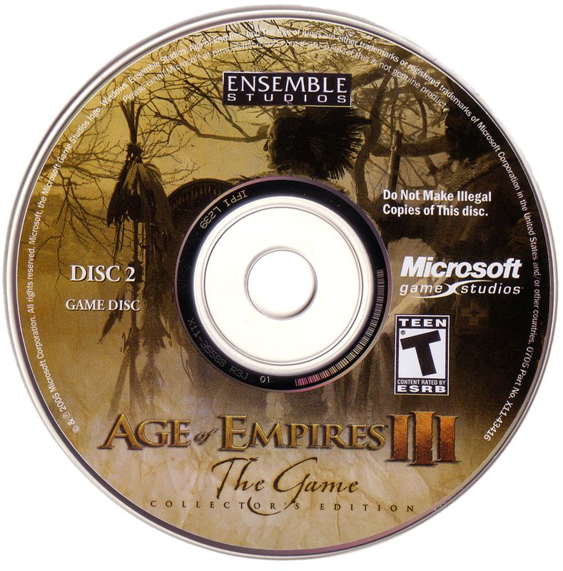 Age of Empires III (Collector's Edition) cover or packaging material ...