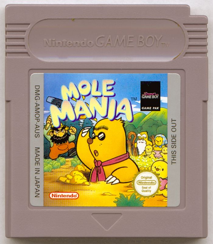 Mole Mania cover or packaging material - MobyGames