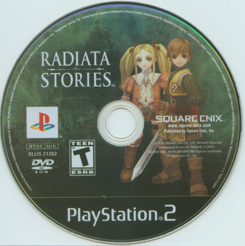 Radiata Stories cover or packaging material - MobyGames
