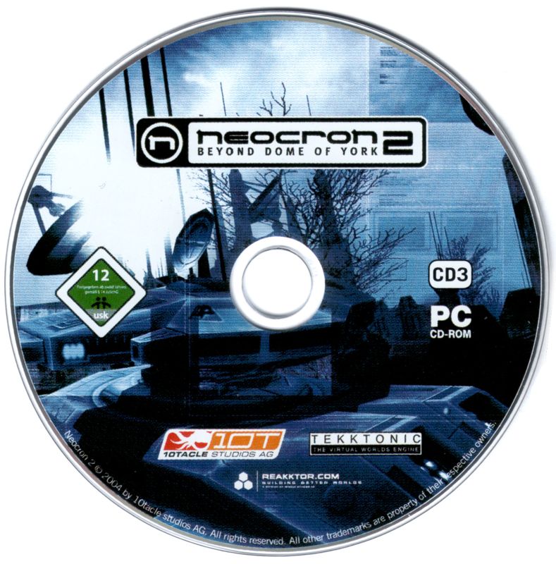 Neocron 2: Beyond Dome of York cover or packaging material - MobyGames