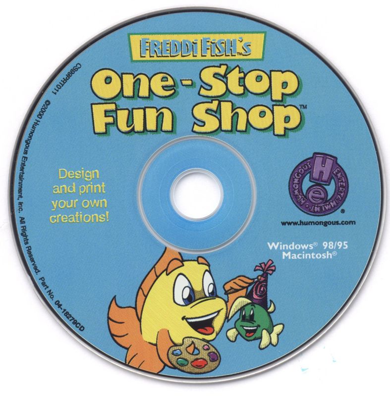 Freddi Fish's One-Stop Fun Shop cover or packaging material - MobyGames