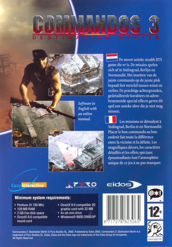 Commandos: Collection cover or packaging material - MobyGames