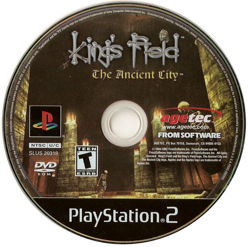 King's Field: The Ancient City cover or packaging material - MobyGames