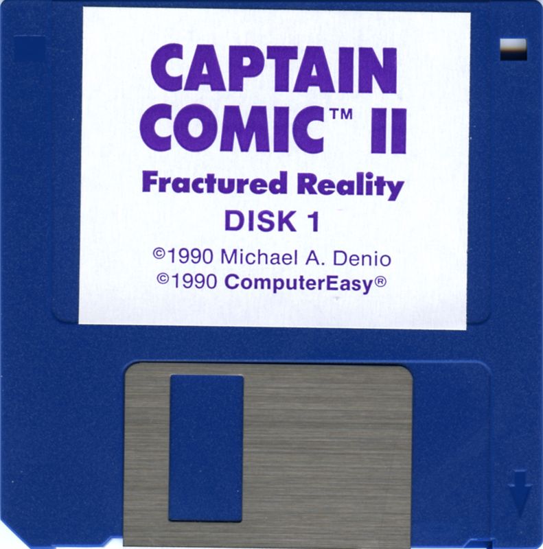 Captain Comic II: Fractured Reality cover or packaging material - MobyGames