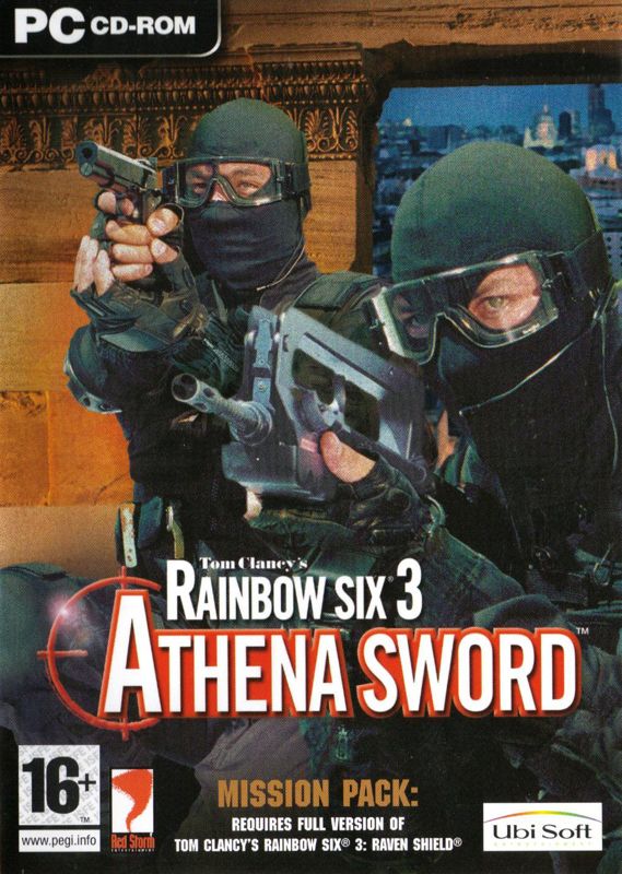 Tom Clancy's Rainbow Six 3: Athena Sword cover or packaging material - MobyGames