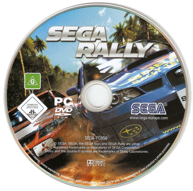 SEGA Rally Revo cover or packaging material - MobyGames
