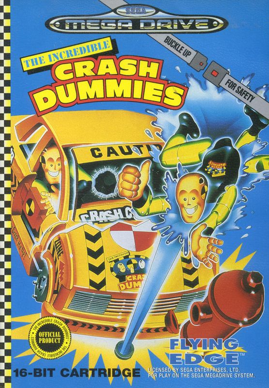 The Incredible Crash Dummies cover or packaging material - MobyGames