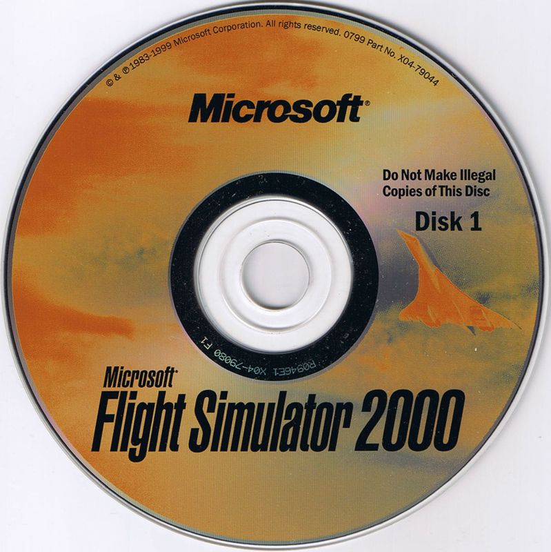 Microsoft Flight Simulator 2000 cover or packaging material - MobyGames