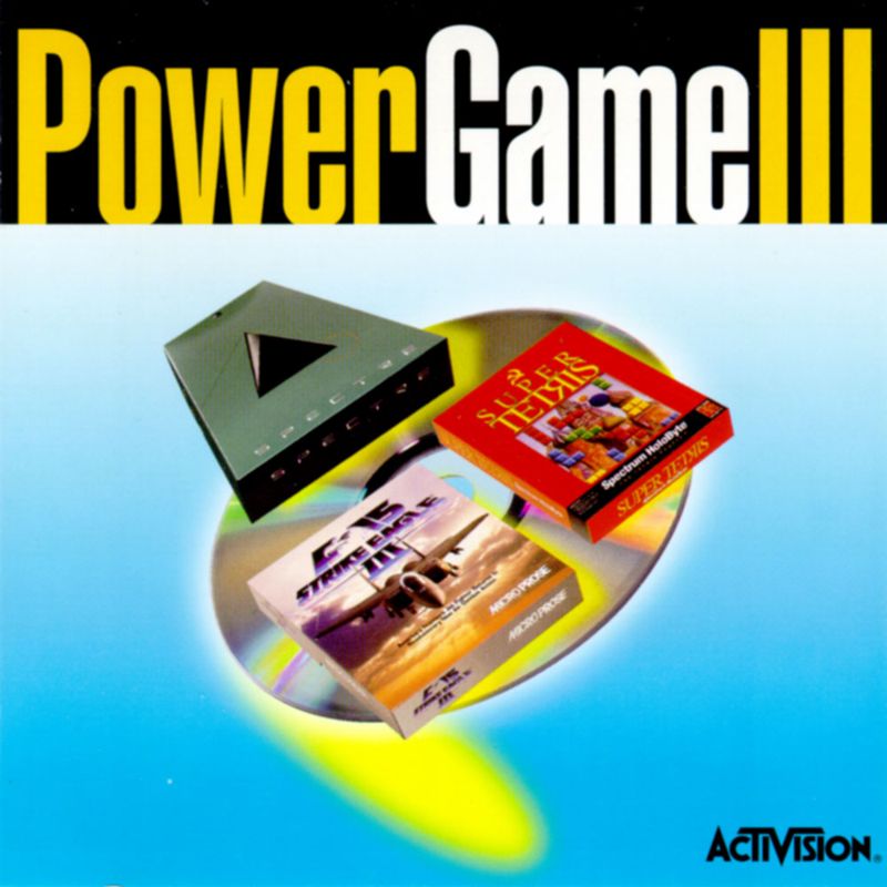 PowerGame III cover or packaging material - MobyGames