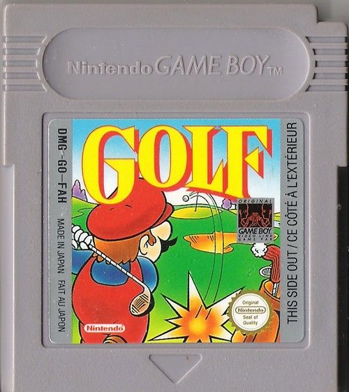 Golf cover or packaging material - MobyGames