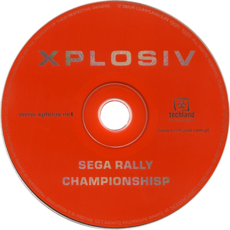 SEGA Rally Championship cover or packaging material - MobyGames